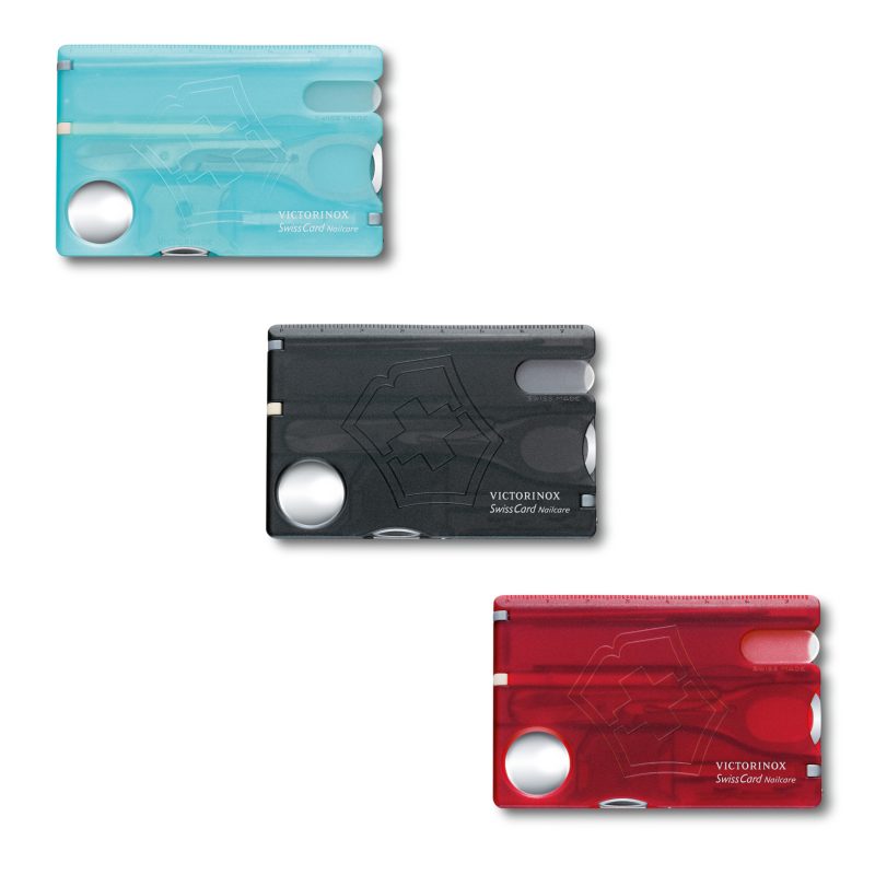 Genuine Victorinox Swiss Card Lite + pouch 13 function swisscard white ...