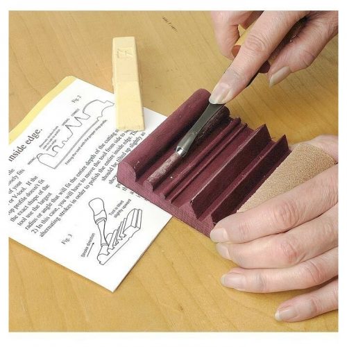 Flexcut SlipStrop carving tool sharpening kit + polishing compound slip ...