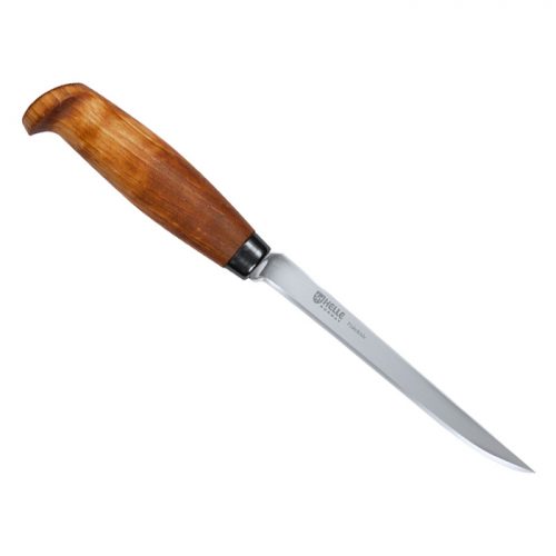 HELLE Fiskekniv fishing knife 6.1 inch blade Birch handle – Uk Outdoor ...