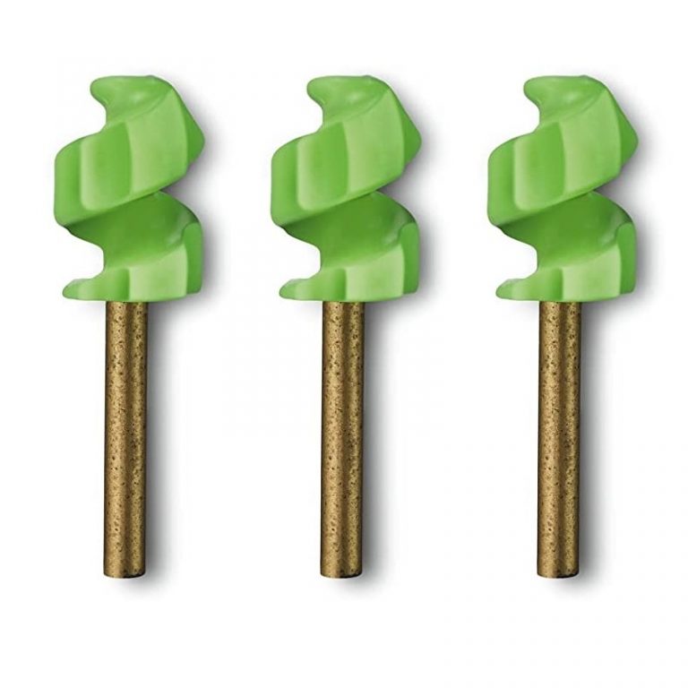 Official Victorinox Fire Ant set Green Mini Fire steel + tinder kit ...